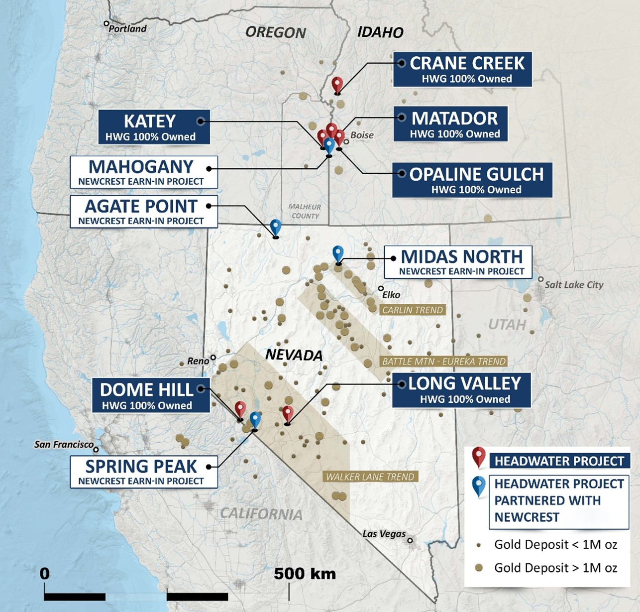 Headwater Gold Commences Exploration Programs on Four Earn-In Projects ...
